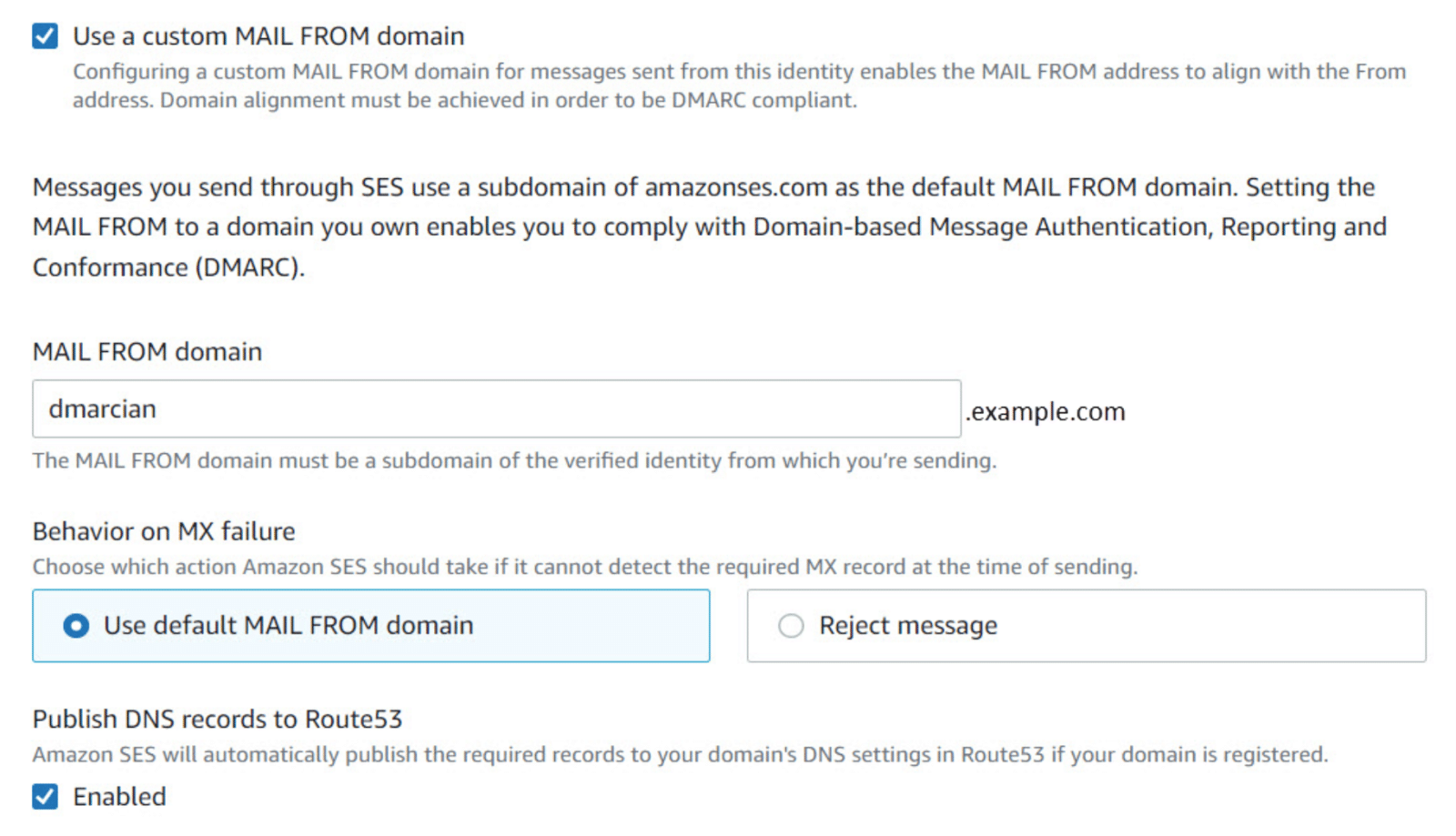 Source Guide: Amazon SES - dmarcian