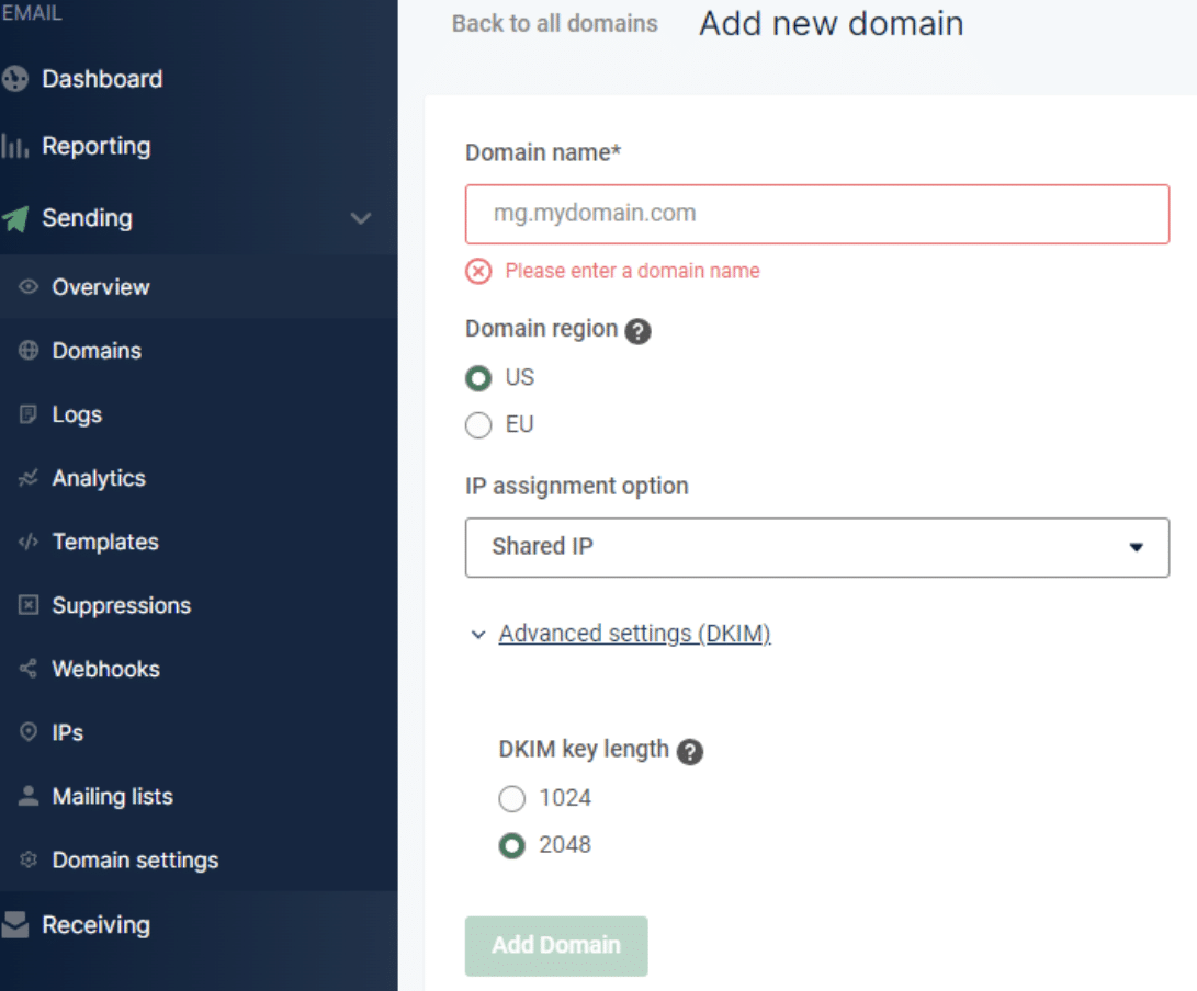 Source Guide: Mailgun - dmarcian