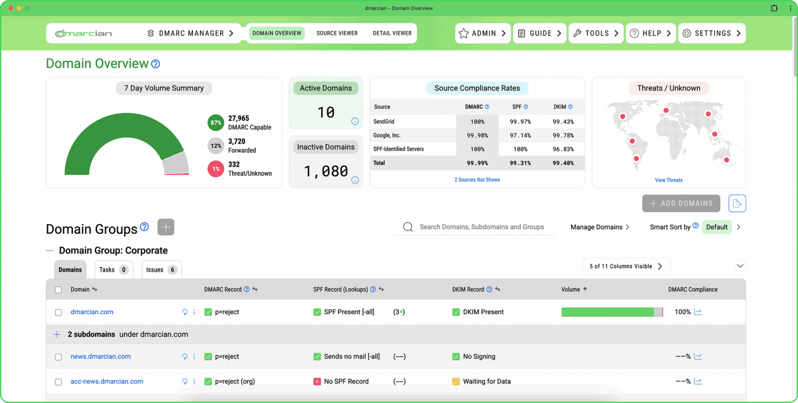 Manage DMARC with dmarcian via Progressive Web App - dmarcian